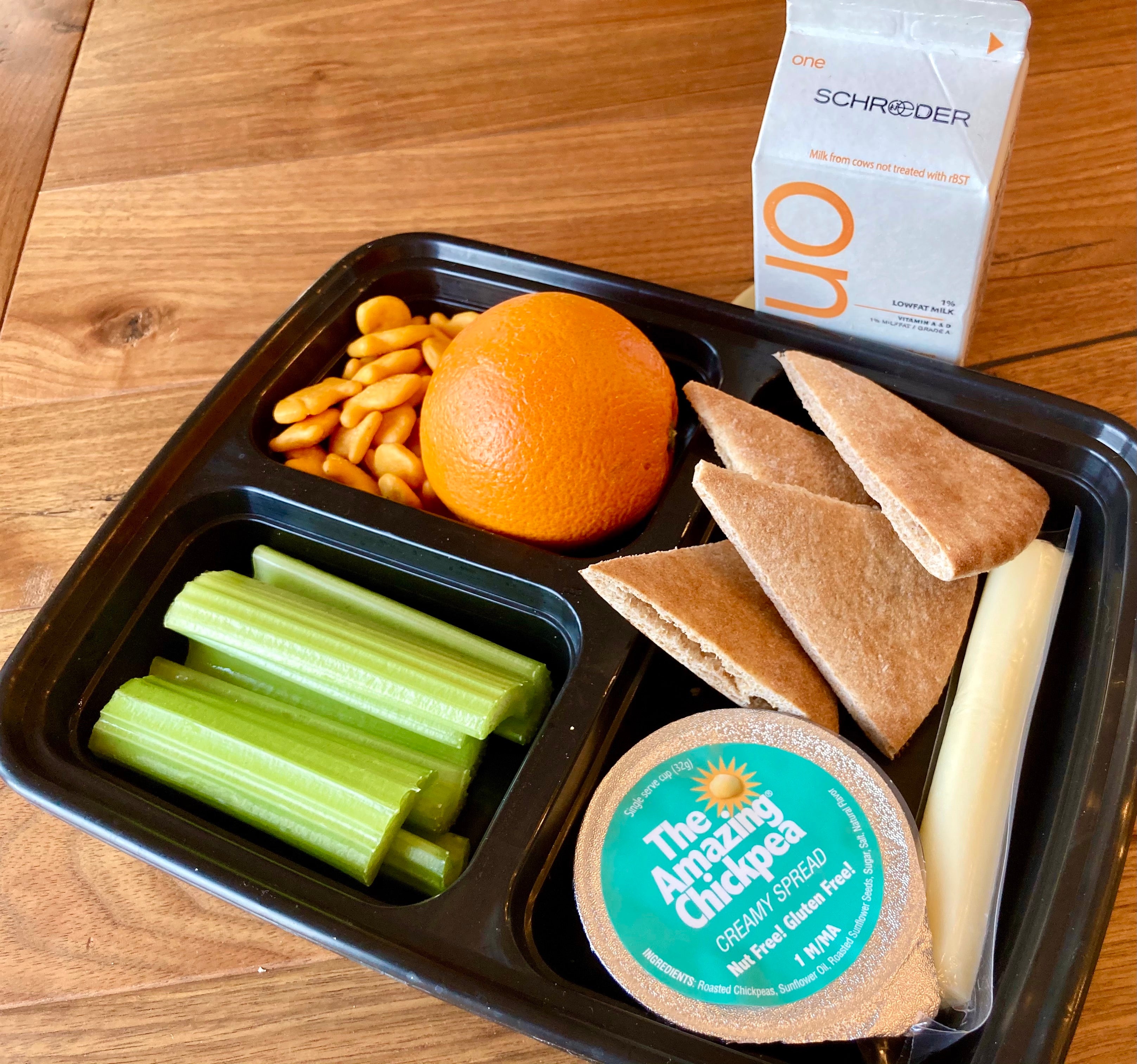 Breakfast with TAC Creamy Chickpea Cup Grab N Go Box5 – The Amazing ...