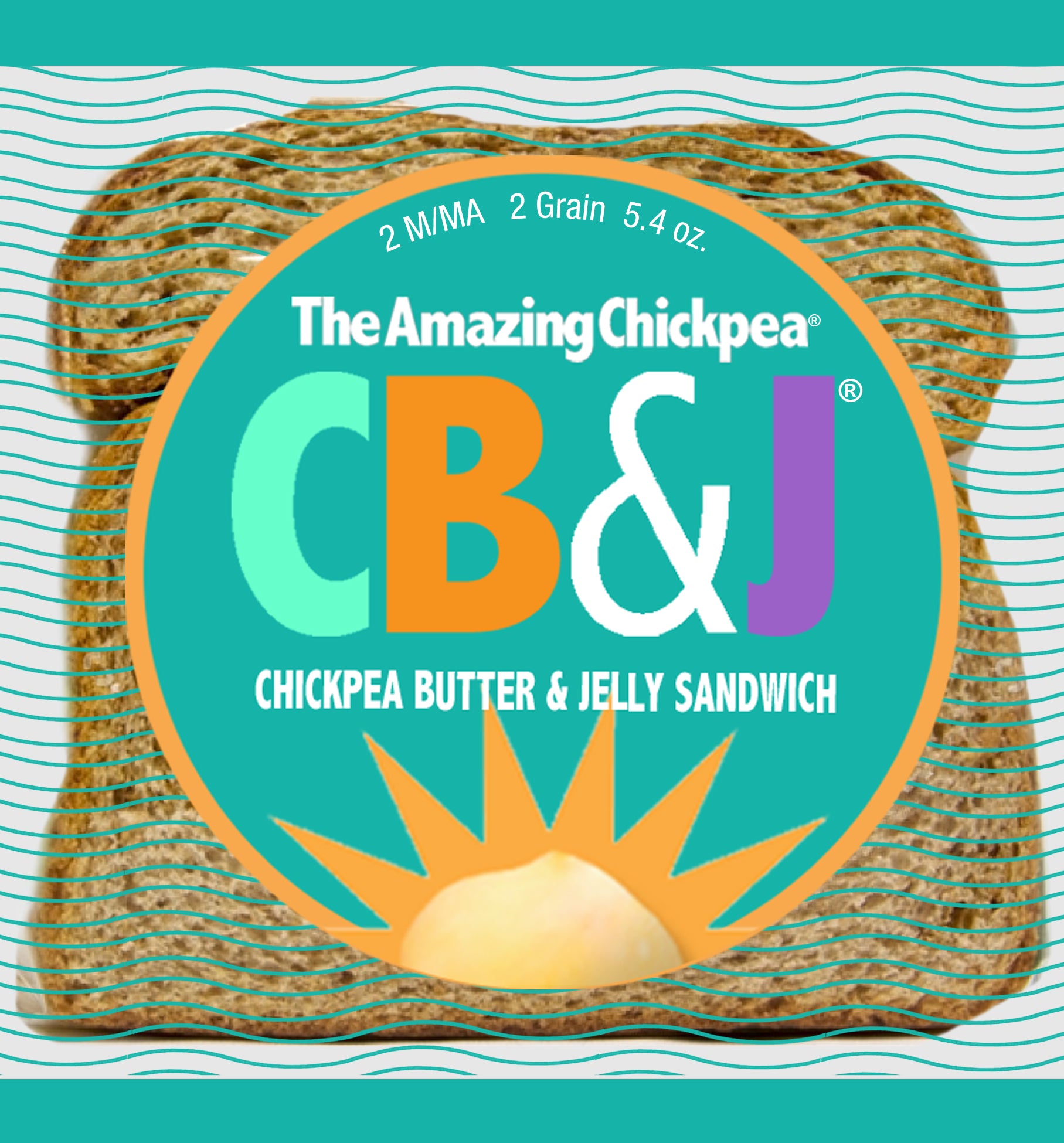 CB&J™ Prepackaged Sandwiches – The Amazing Chickpea Butter Food Service