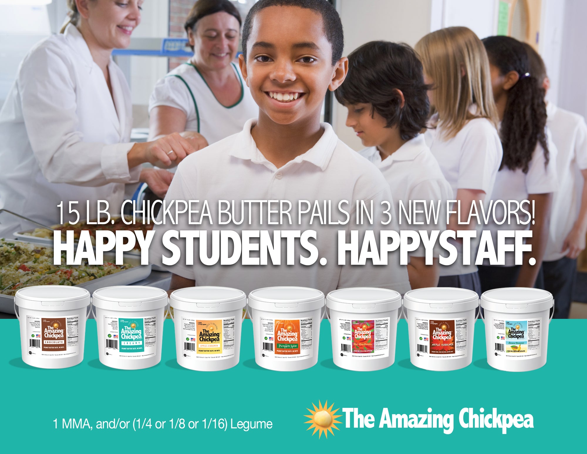 The Amazing Chickpea – The Amazing Chickpea Butter Food Service