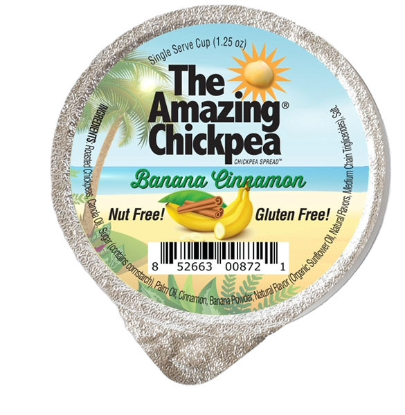 The Amazing Chickpea Banana Cinnamon Spread 1.25 oz Cups – The Amazing ...