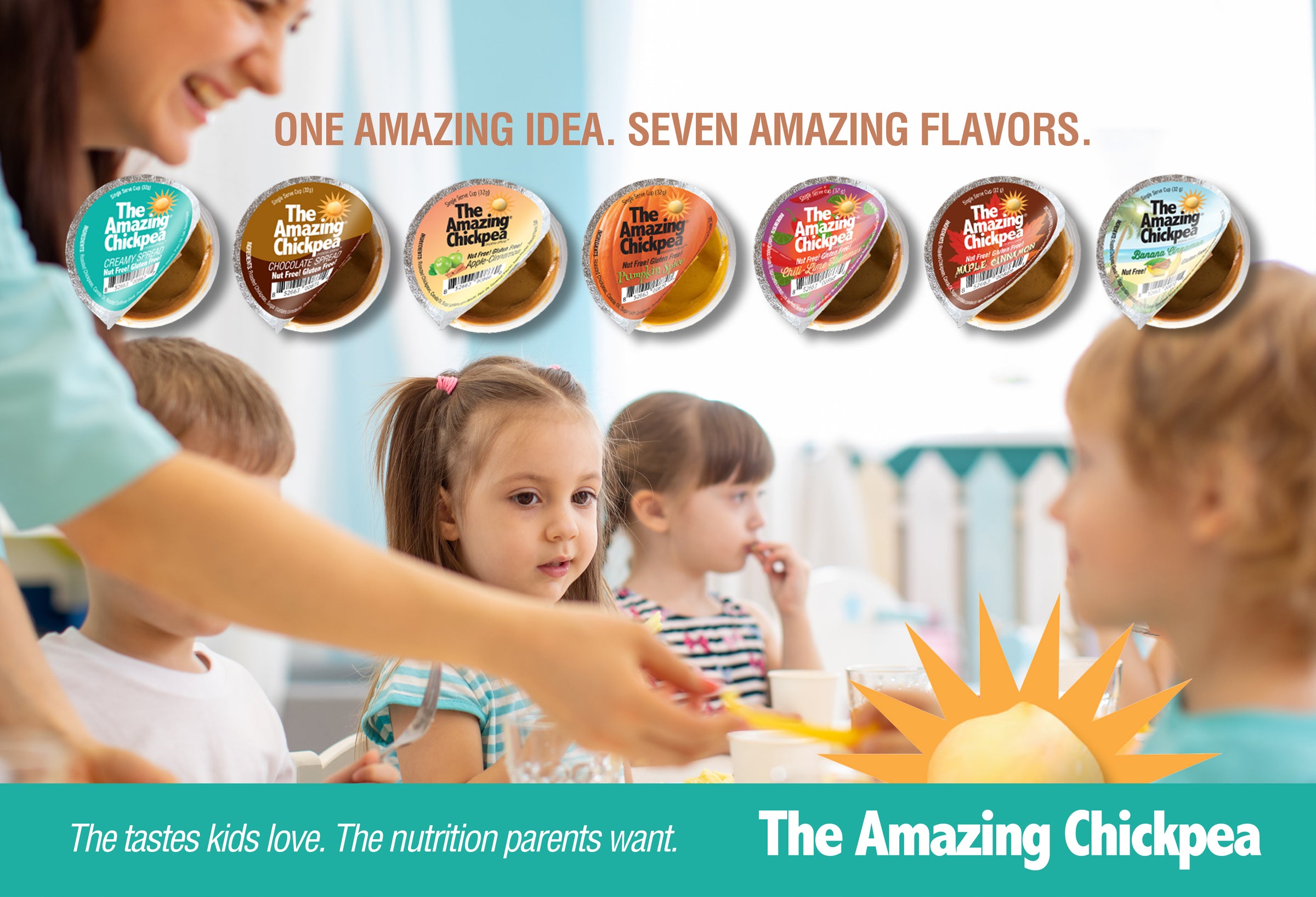 The Amazing Chickpea – The Amazing Chickpea Butter Food Service