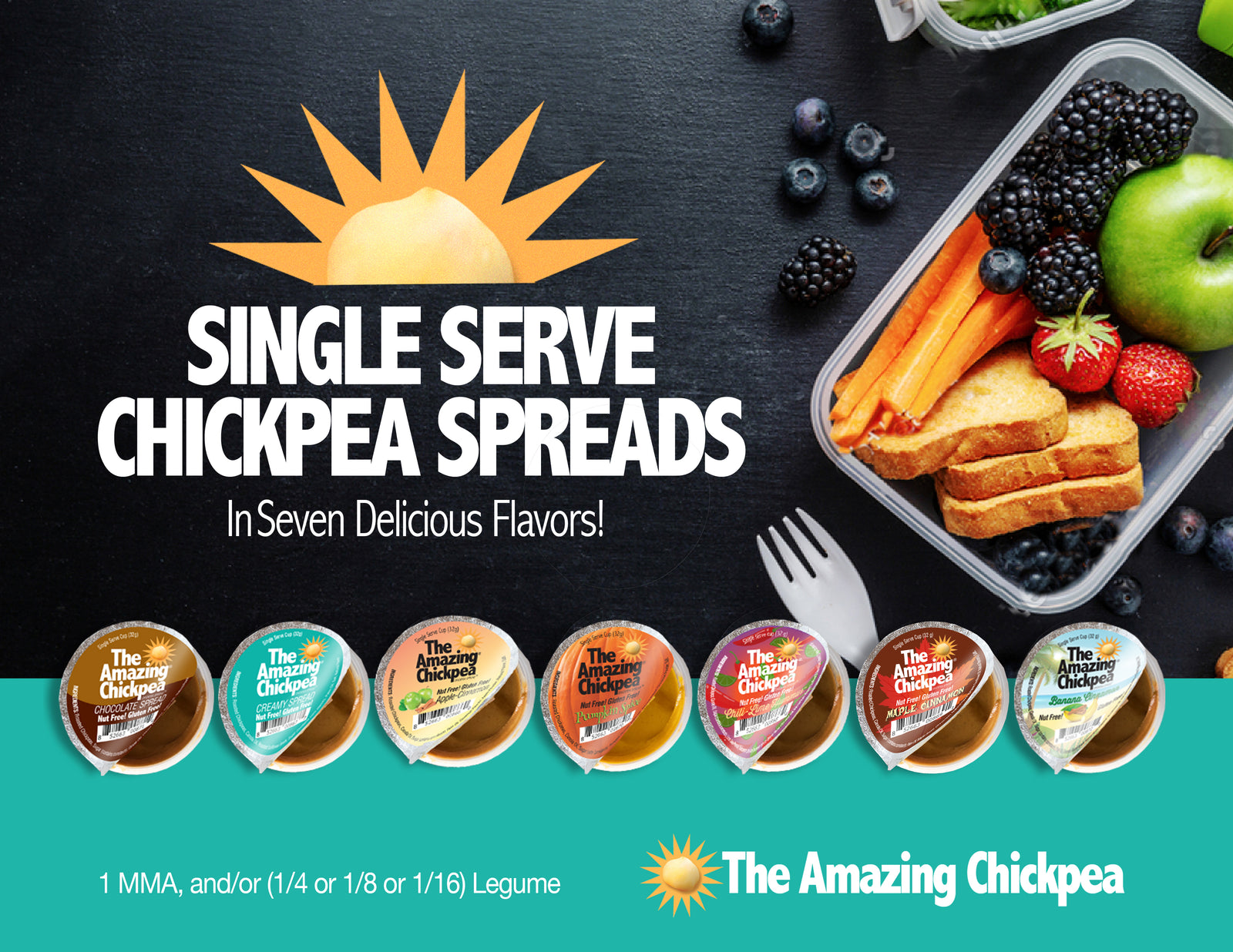 The Amazing Chickpea – The Amazing Chickpea Butter Food Service
